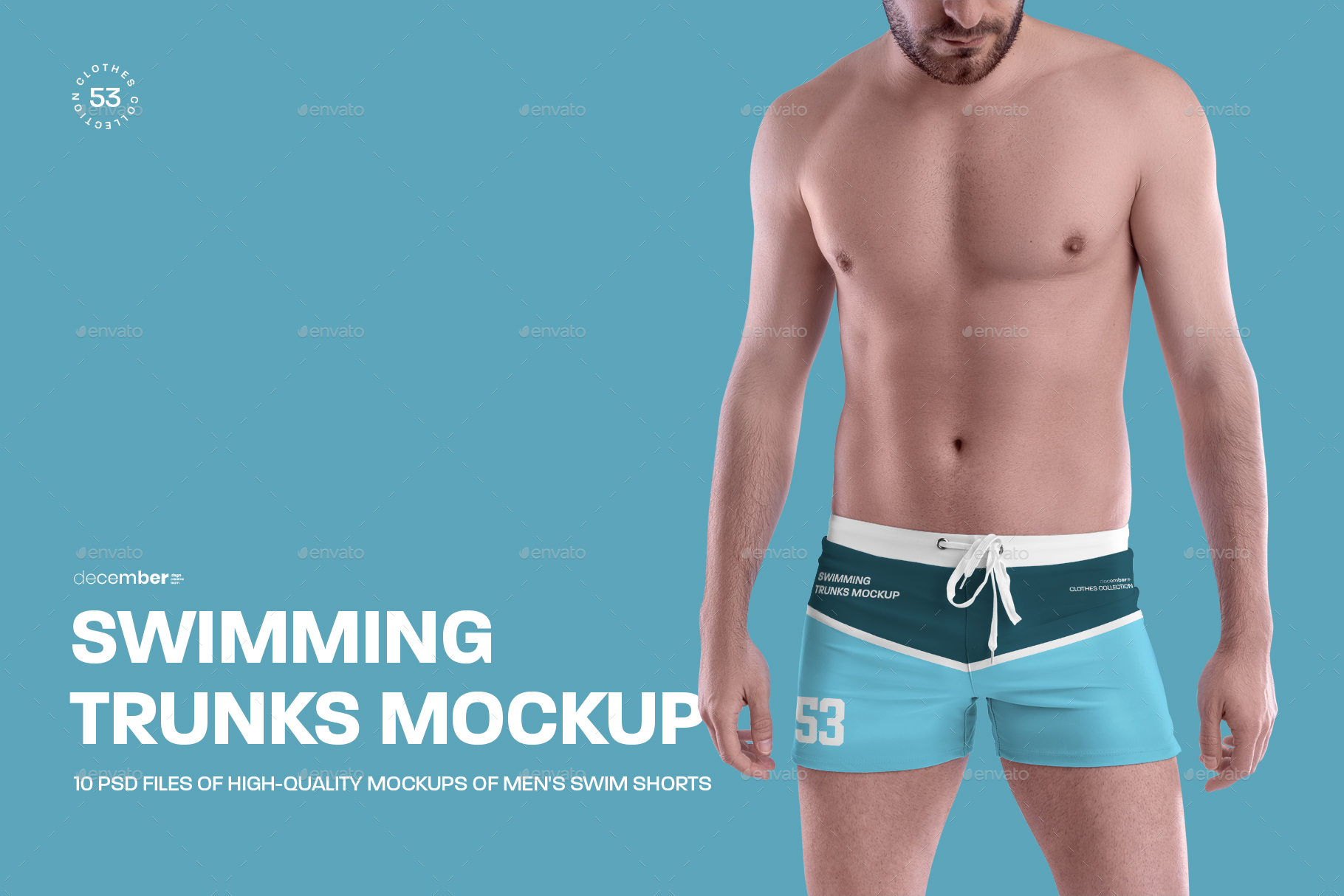 10 Swimming Trunks Mockups Graphics Graphicriver